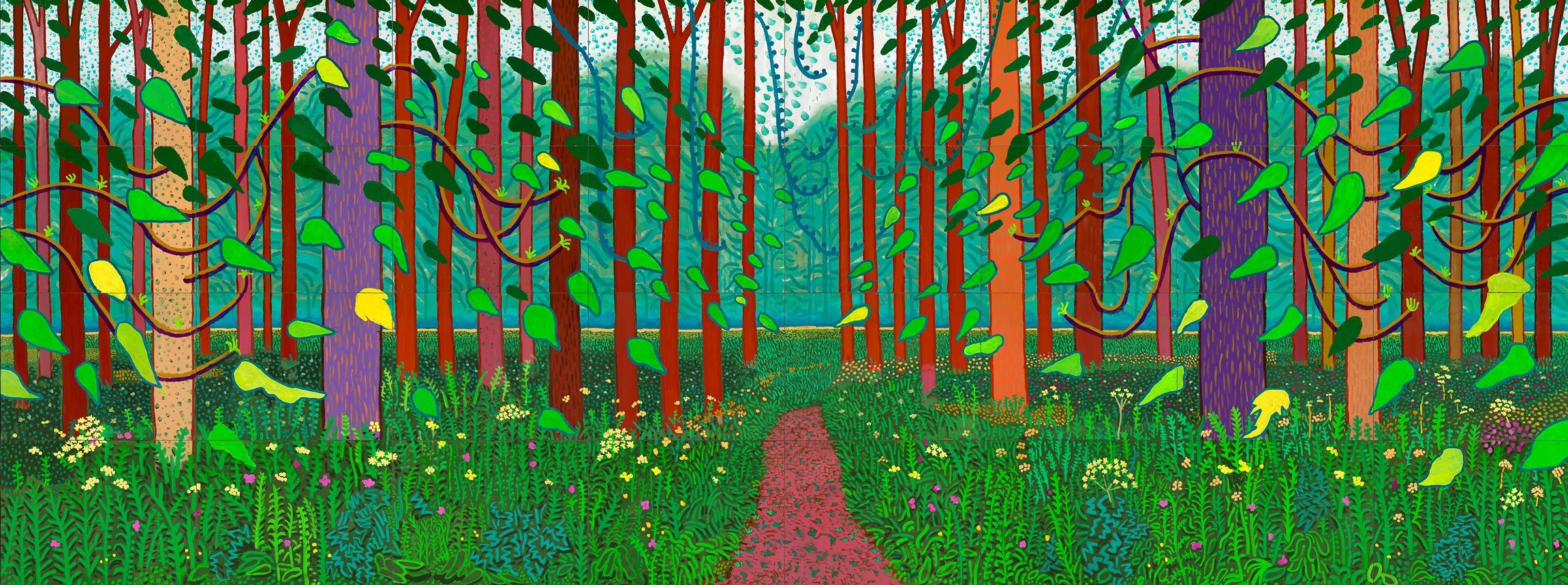 David Hockney Famous Paintings